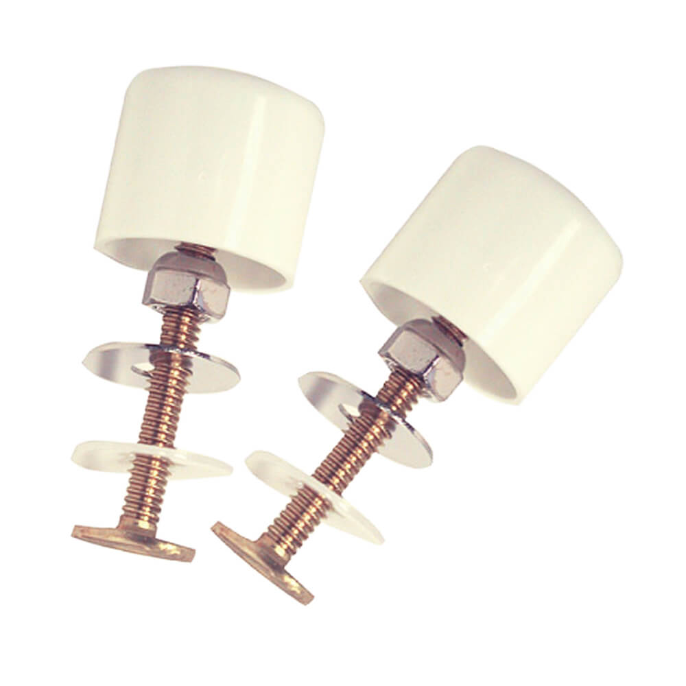 5/16 in. Twister Bolts with Screw-On Caps (2-Pack) - Danco