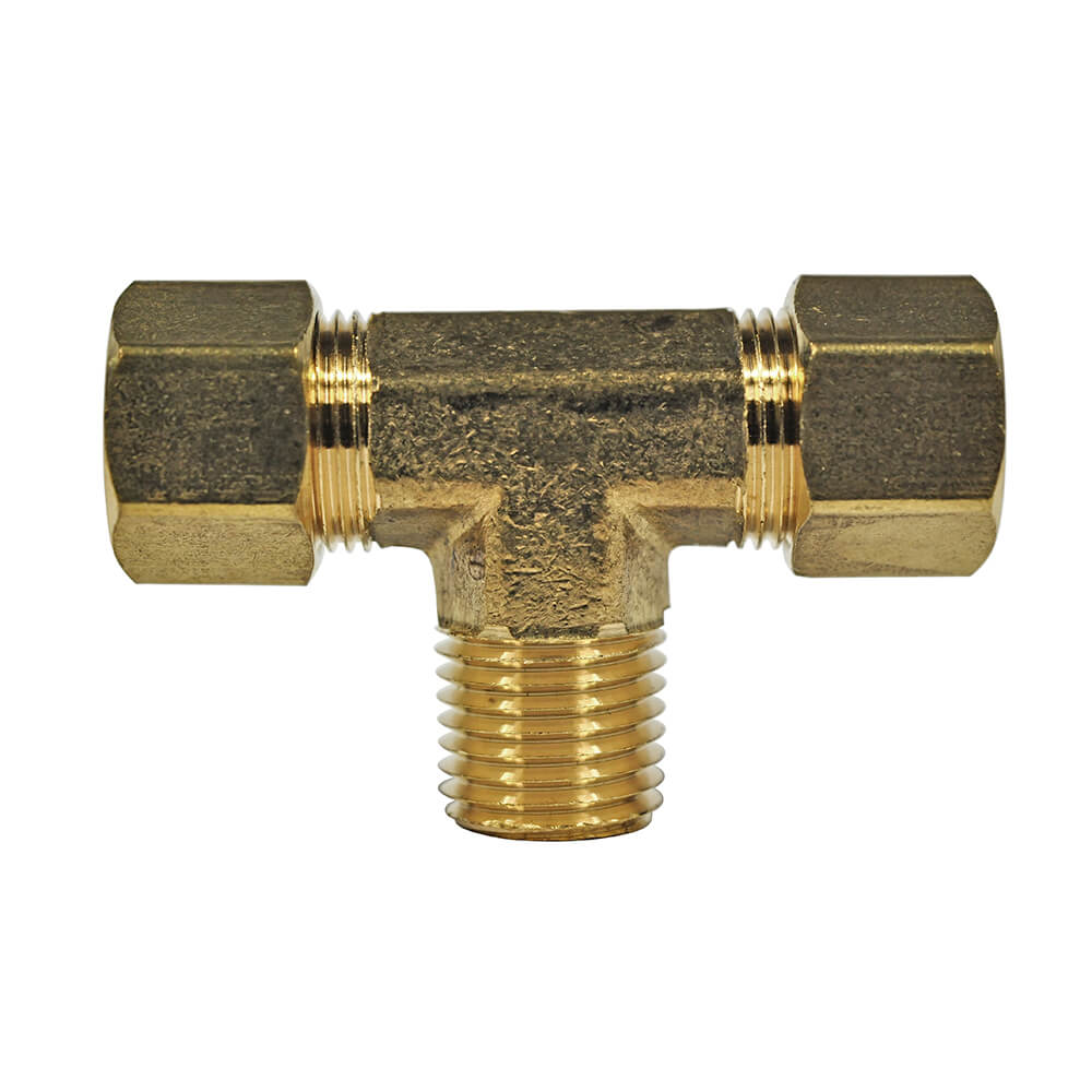 3/8 in. Comp. x 1/4 in. MIP Pipe on Branch - Danco