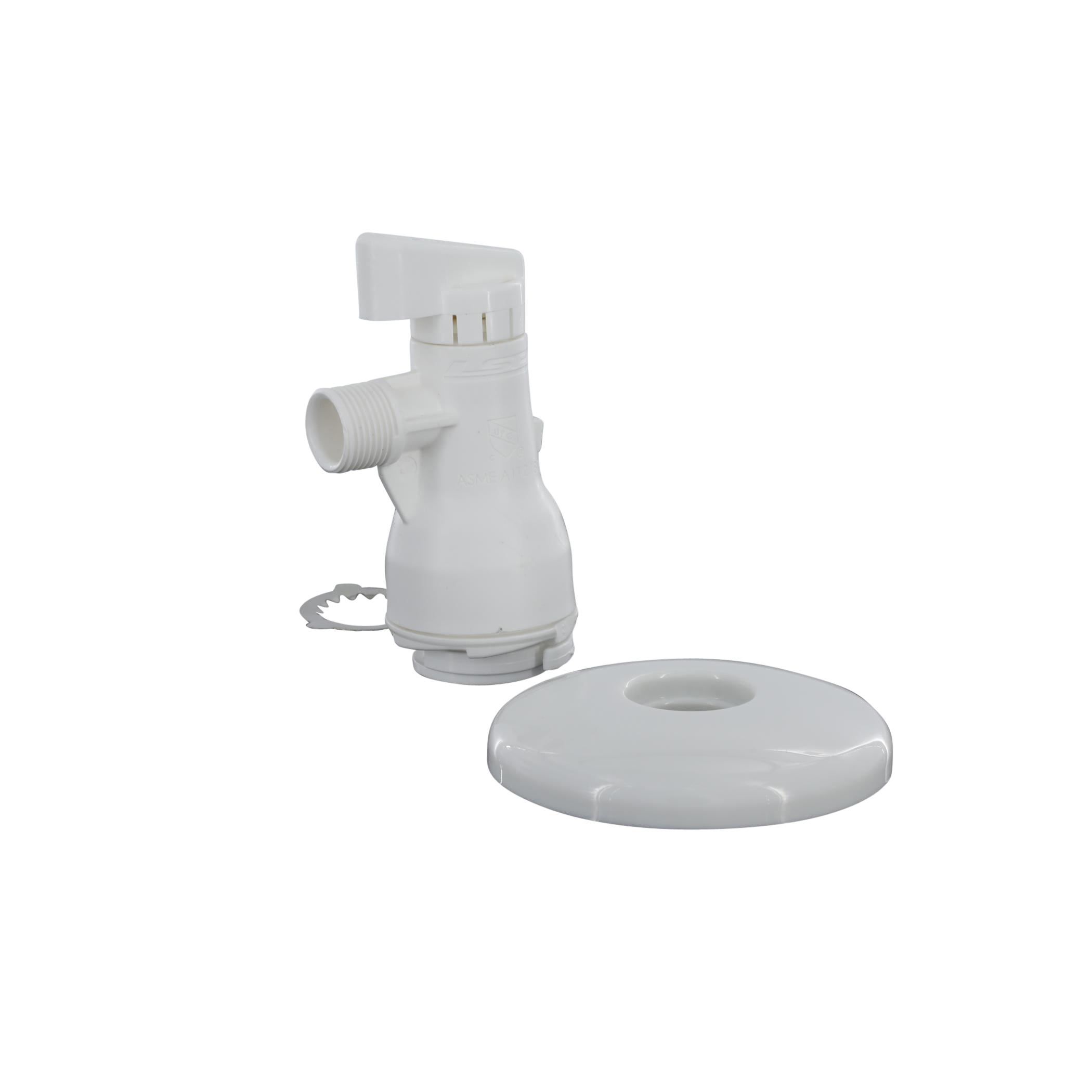 Push-On Quarter Turn Angle Stop Valve - Danco
