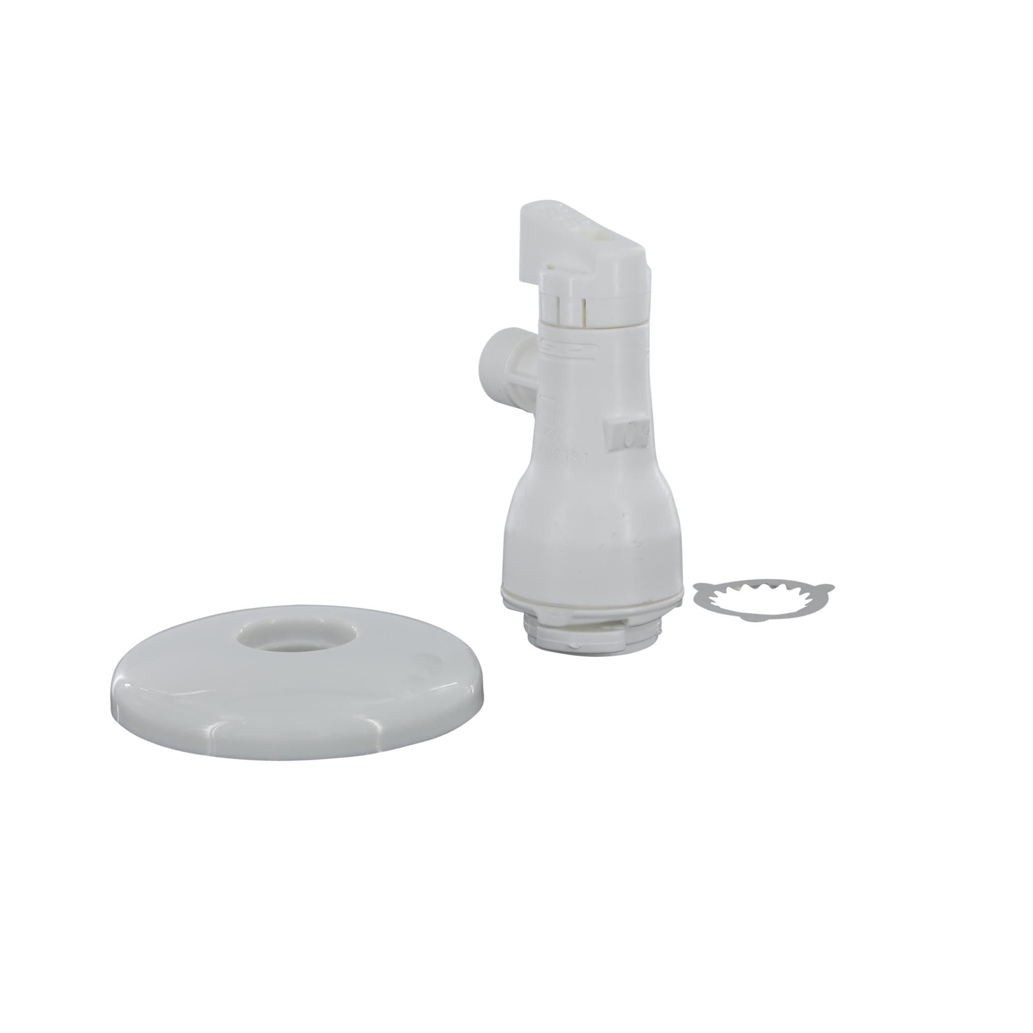 Push-On Quarter Turn Angle Stop Valve - Danco