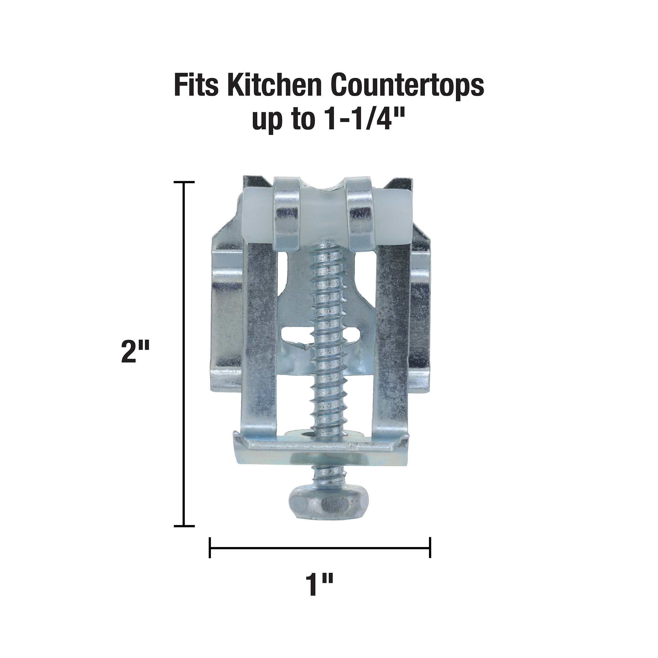 Top Mount Stainless Steel Sink Clips (8-Pack) - Danco